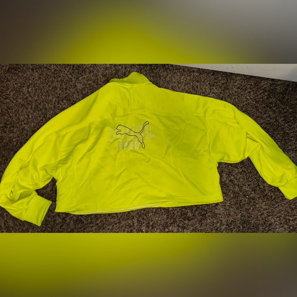 Puma | Tops | Puma Crop Sweater | Poshmark